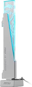 Amazon | MSI MPG ARGB GRAPHICS CARD STAND WHITE グラフィックスカード サポート スタンド ...