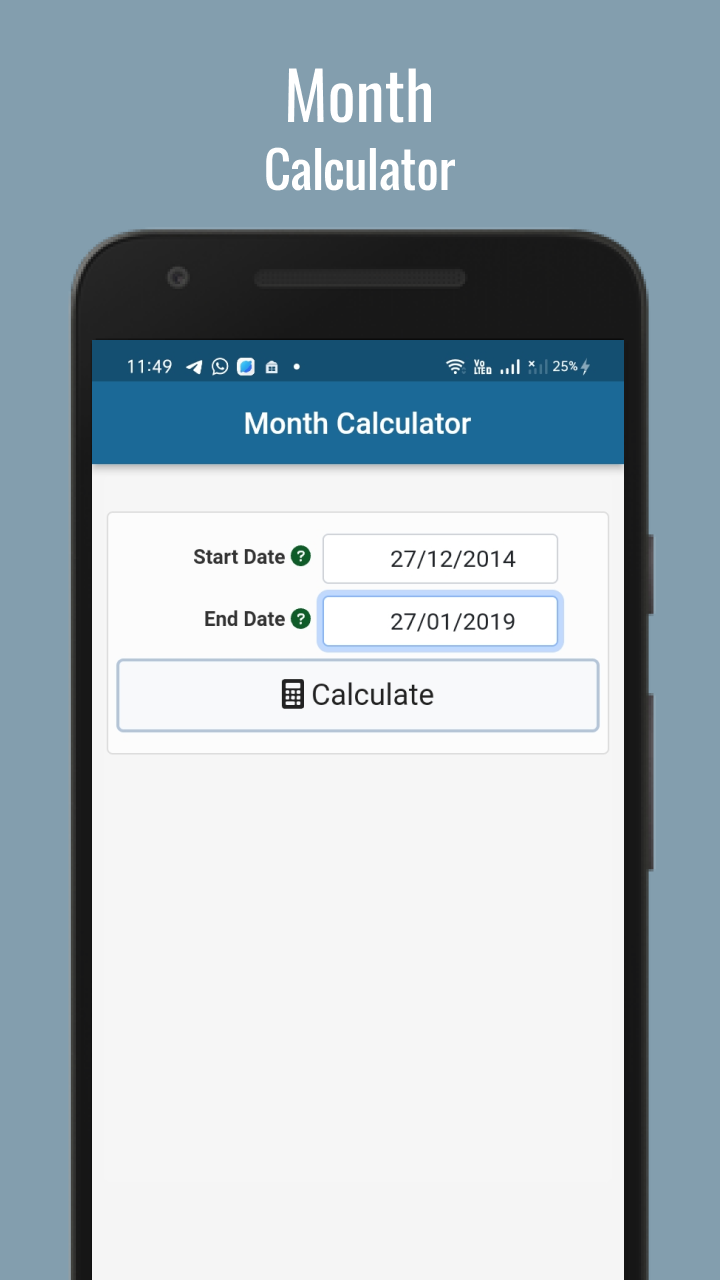 Month Calculator - App on Amazon Appstore