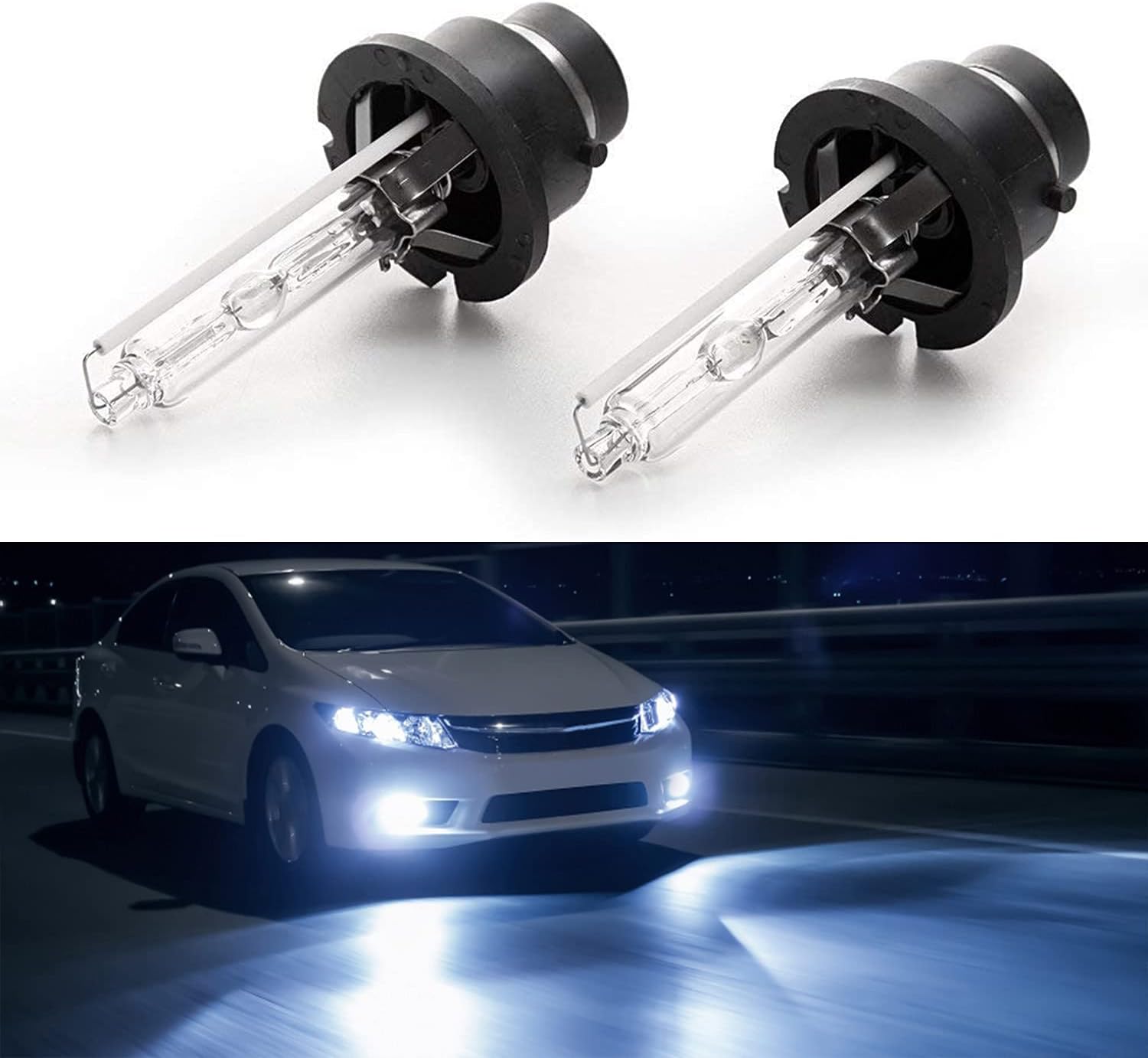 Amazon.com: Innovited 8000K D2S D2C D2R Xenon Beam OEM Factory HID Blue Light Bulbs : Automotive