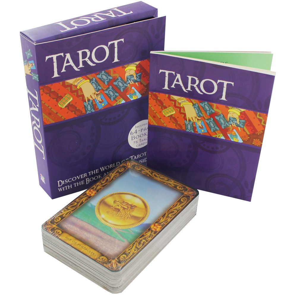 The Easy Tarot Kit: 64 Page Book and 78 Cards Deck Set (Gift Box Set ...