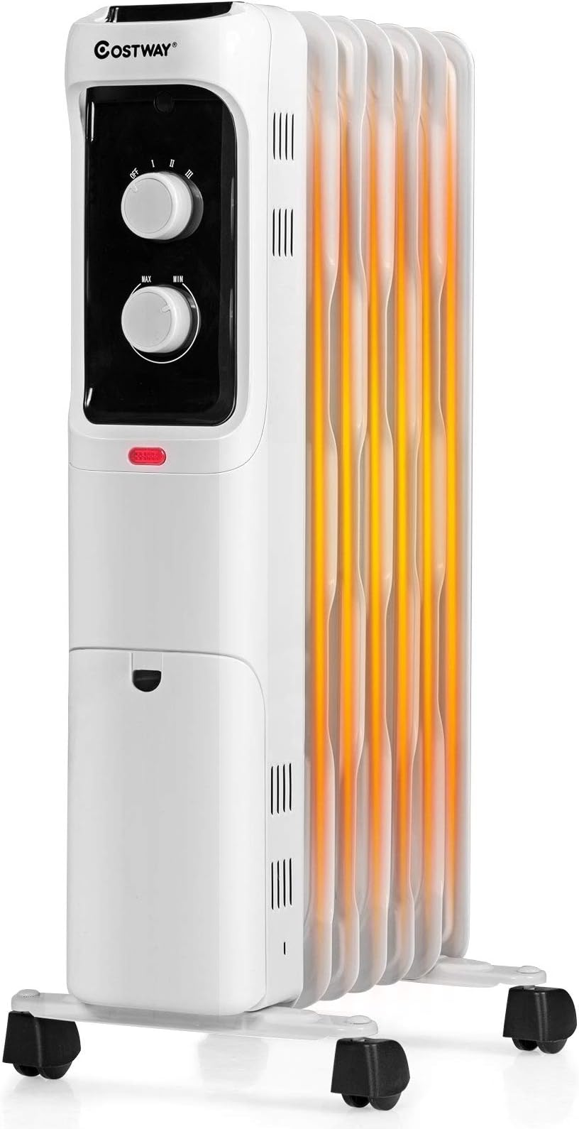 Amazon.com: Comfort Zone Oil-Filled Radiator Space Heater, Radiant ...