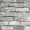 Tarwanear Brick Wallpaper Grey Brick Effect Wallpaper Realistic Slate ...