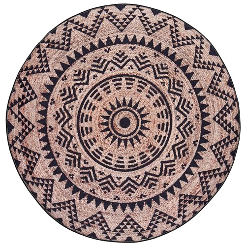 Badematte Rund Boho