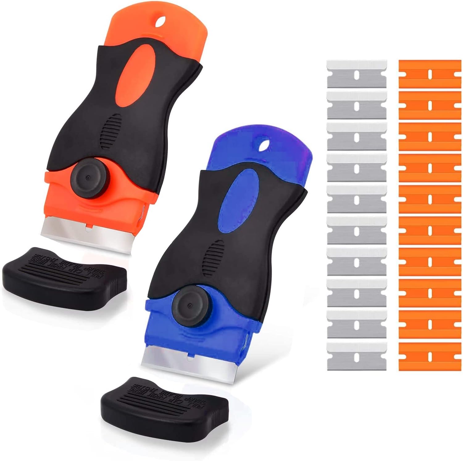 Plastic Razor Blade Scraper, Stove Scraper, Paint Scraper for Glass ...