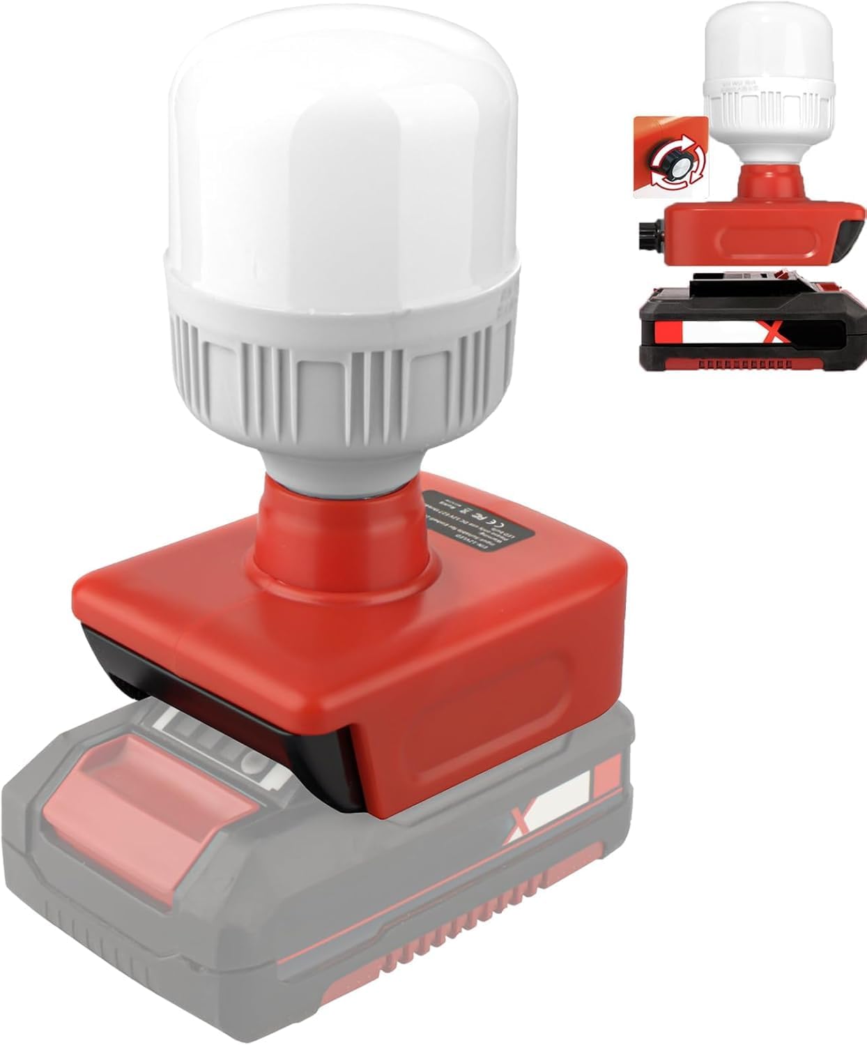LED Work Light for Einhell Power X-Change 18V Battery,12W LED Spotlight ...