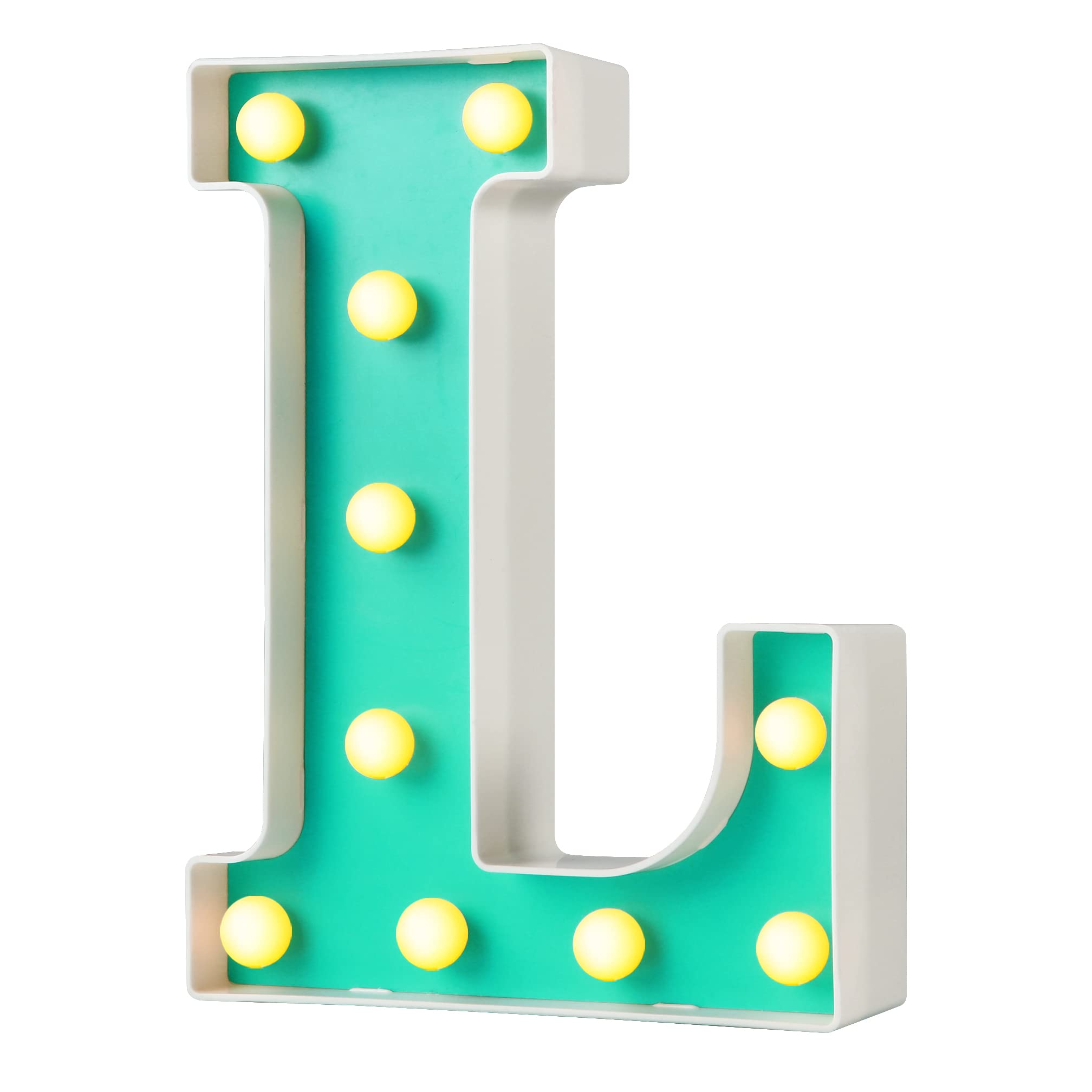 LED Marquee Light up Letters Battery Powered Letter Lights Alphabet ...
