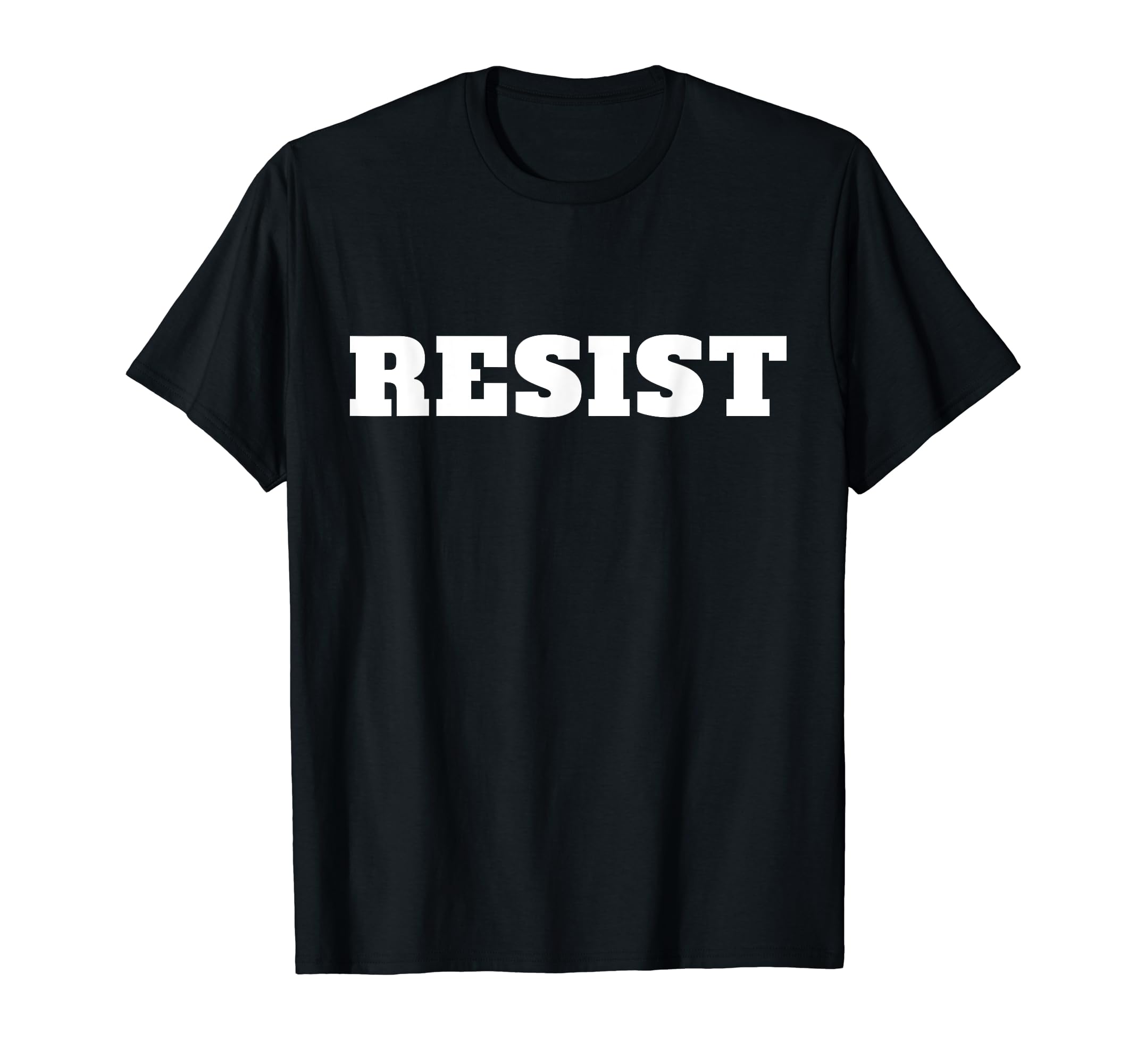 Amazon.com: RESIST. Anti Trump T-Shirt #RESIST Against Donald Trump ...