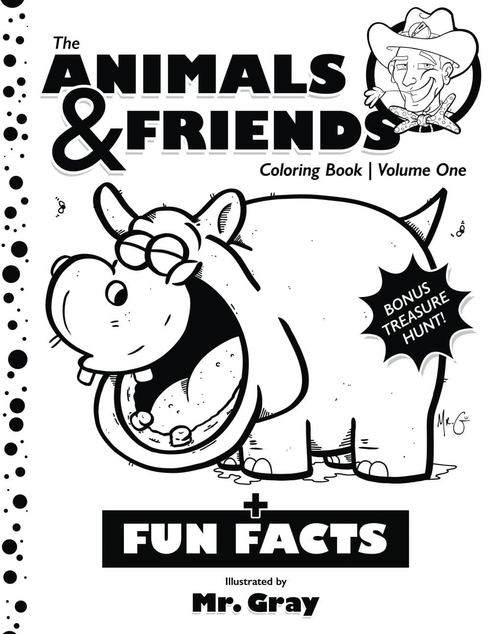 The Animals & Friends Coloring Book: Gray, Mr.: 9780998800509: Amazon ...