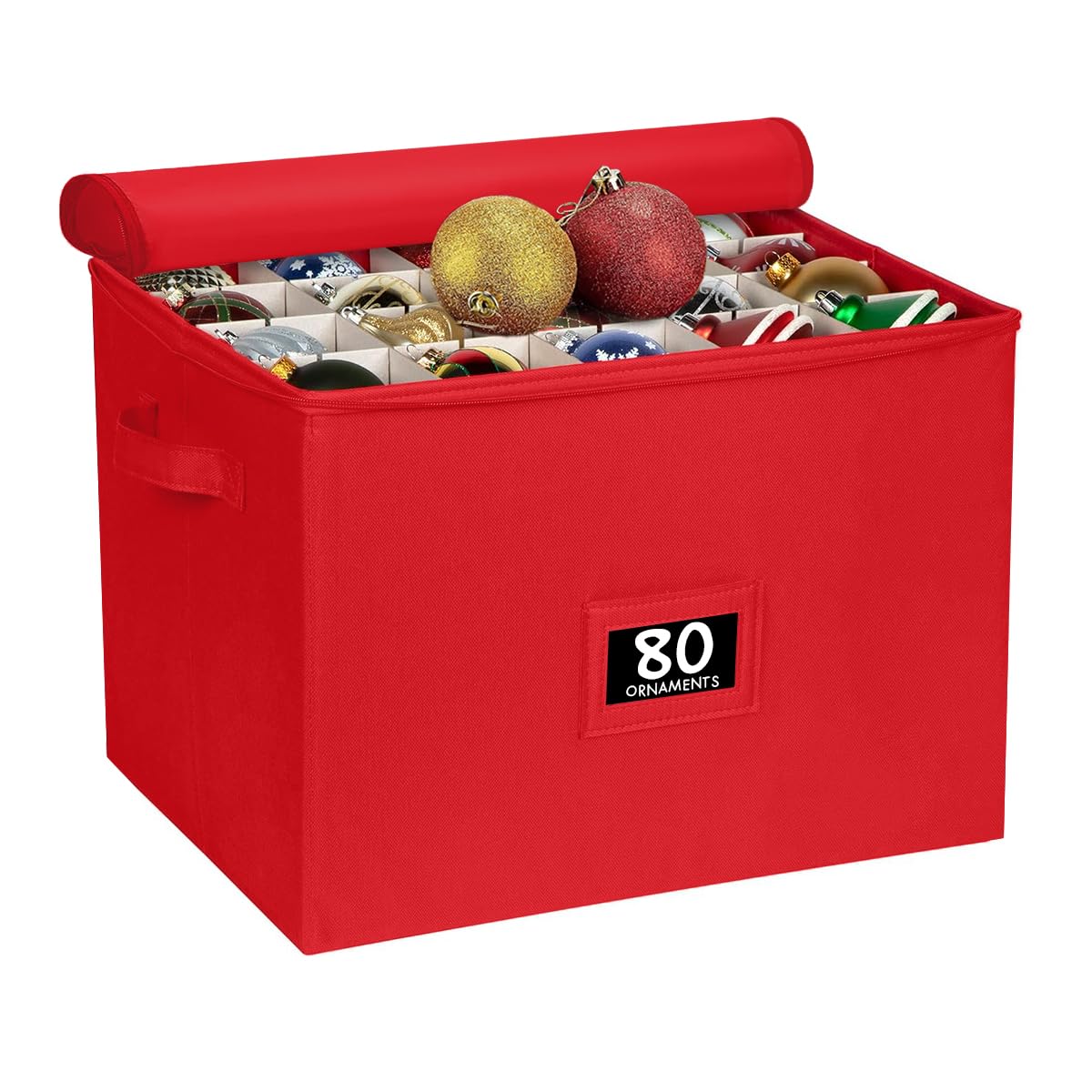 Amazon.com: Christmas Ornament Storage Box - Christmas Decor Storage ...