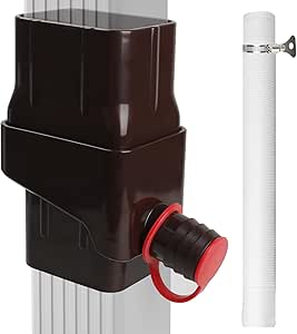 Amazon.com : Rain Barrel Diverter Kit - Rainwater Collection System ...