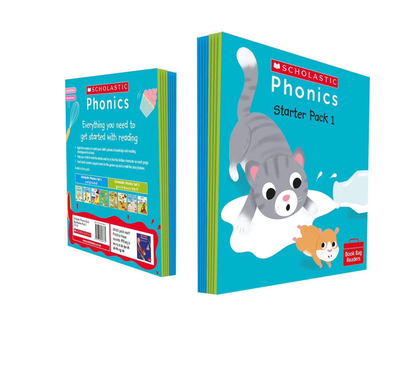 Scholastic Phonics: Starter Pack 1. Decodable Phonic Books for Ages 4 6 ...