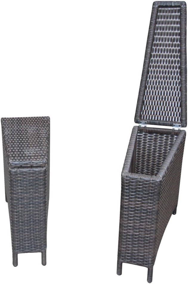 Amazon.com : Bellini Home and Gardens Macan Wicker 2 Piece Patio Wedge ...