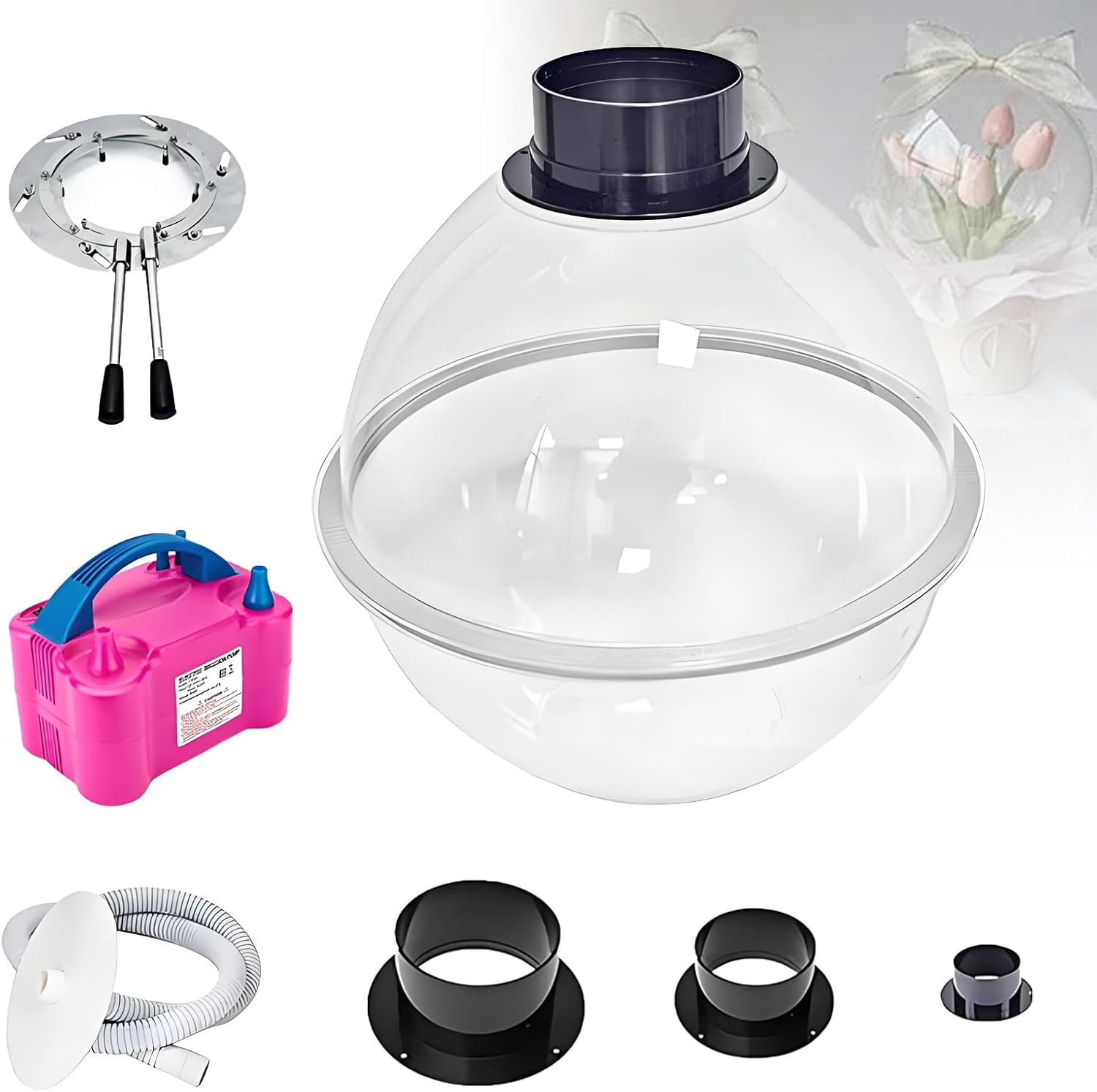 Balloon Stuffer Machine Kit, All-in-One Solution with Air Pump and ...