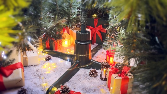 Heavy Duty Rotating Christmas Tree Stand Northlight Musical Rotating