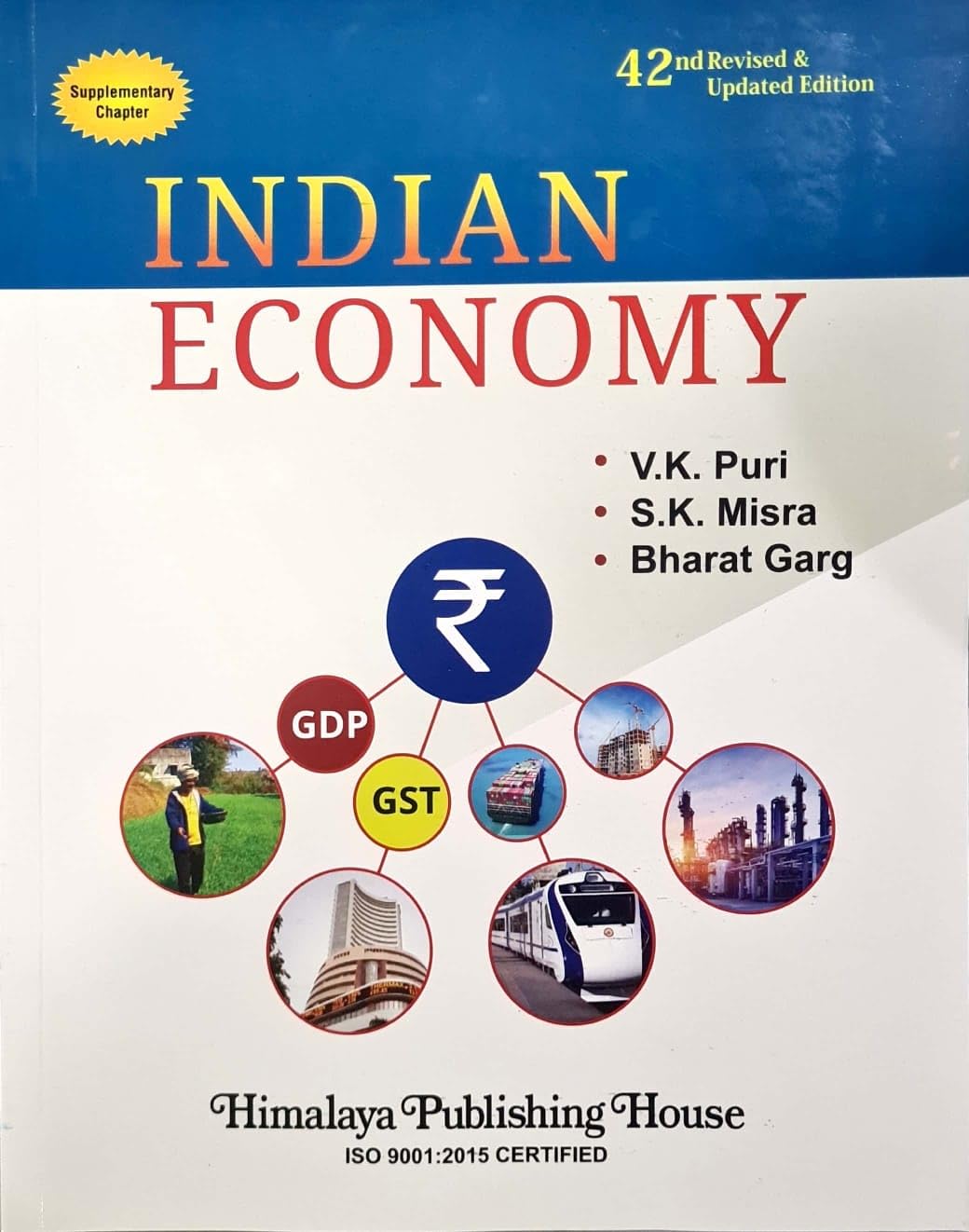 Buy Indian Economy - 42nd Edition - V. K. Puri, S. K. Misra - 2024-25 Book Online at Low Prices ...