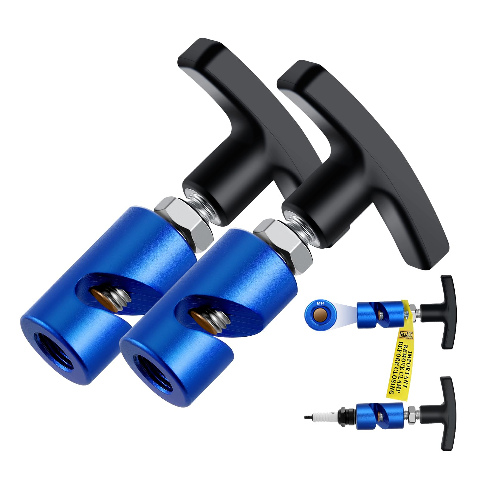 Snapklik.com : Hood Strut Clamp Hood Prop Rod Tool Up To Dia.3/8 ...