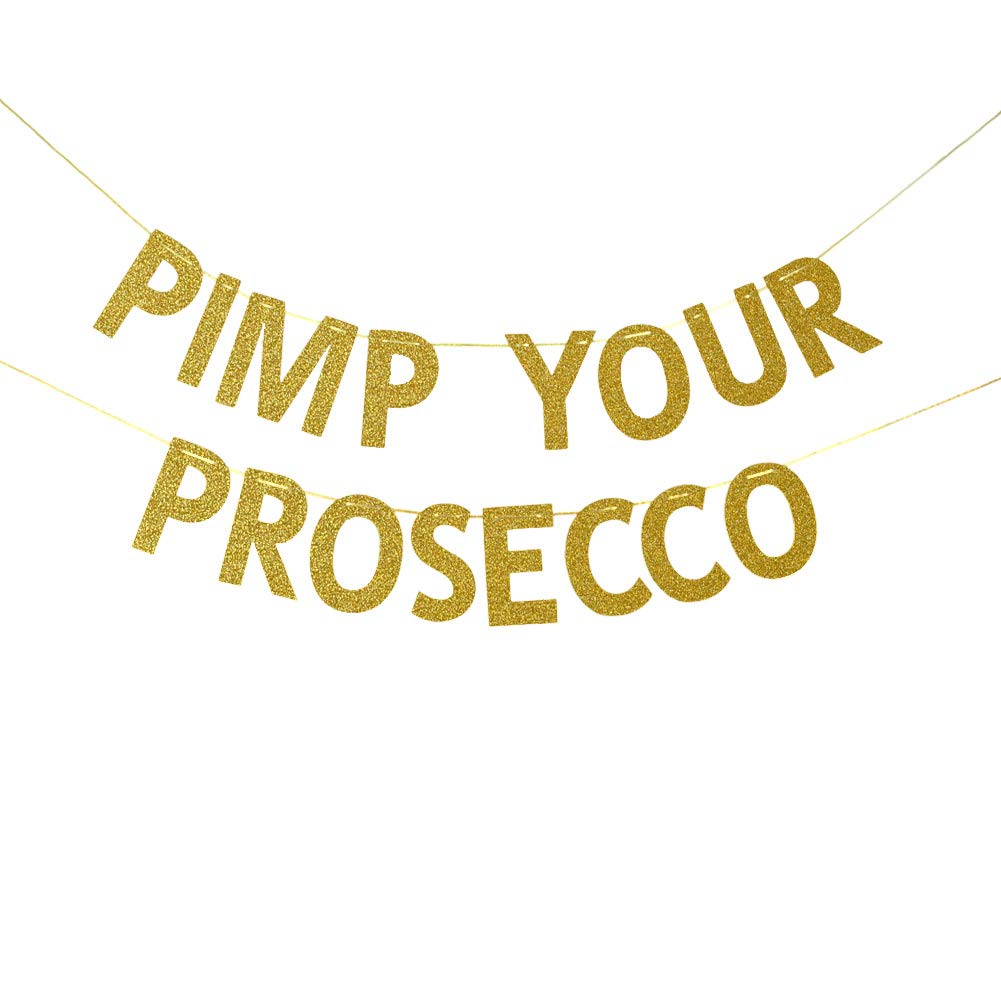 Your Prosecco Banner Sign Garland, Mimosa Drink Brunch Party ...