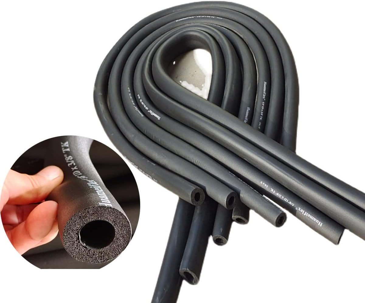 Amazon.com: Pipe Insulation Foam Tube, Rubber Tubular Foam Tubing, 3/4 ...