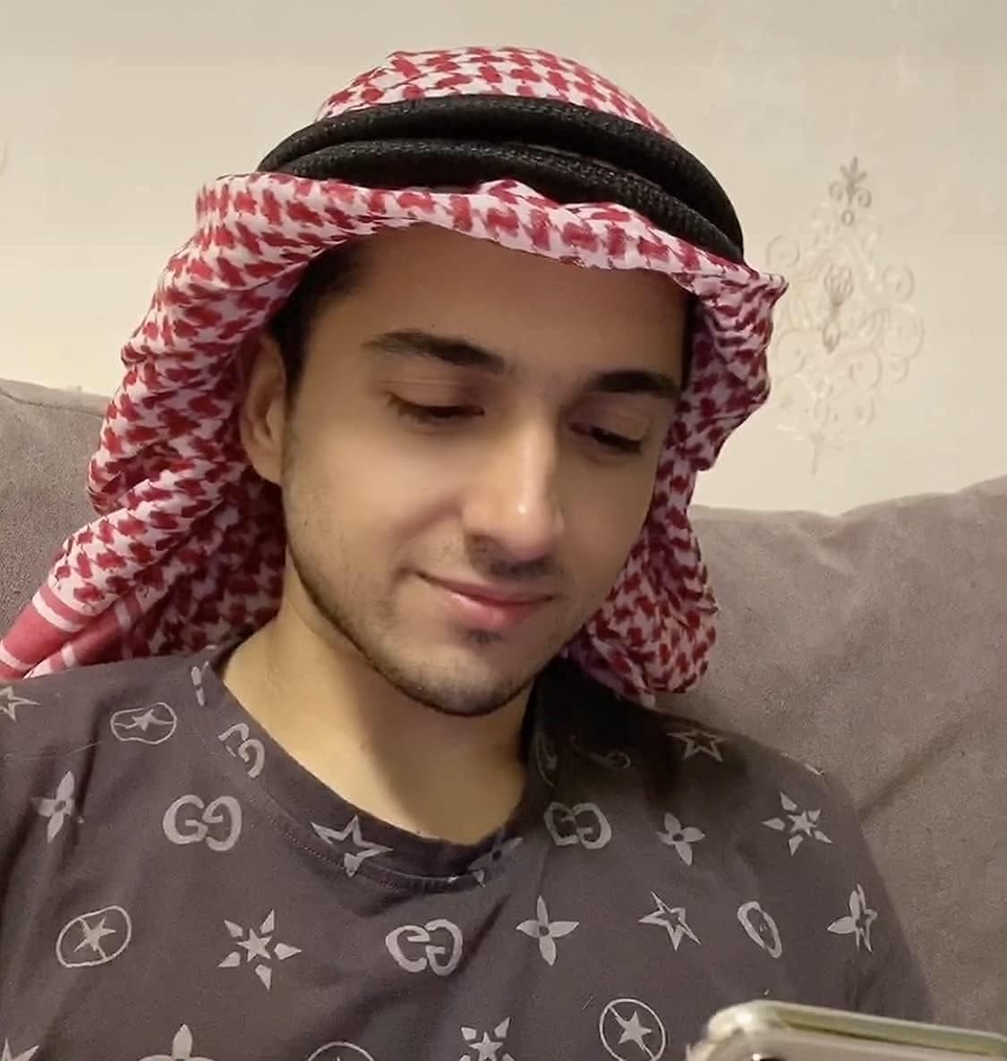 IBLUELOVER arabisk shemagh-halsduk för män mellanöstern Keffiyeh ...