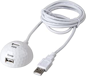 Amazon.com: Link Depot USB 2.0 Docking Extension Cable, White (LD-USBDK ...