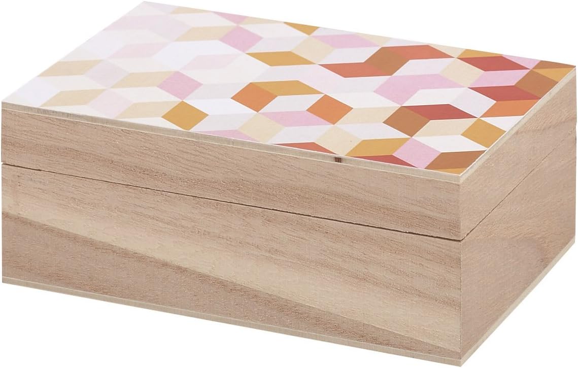 Amazon.com: Transpac Wood Color Coded Box : Home & Kitchen