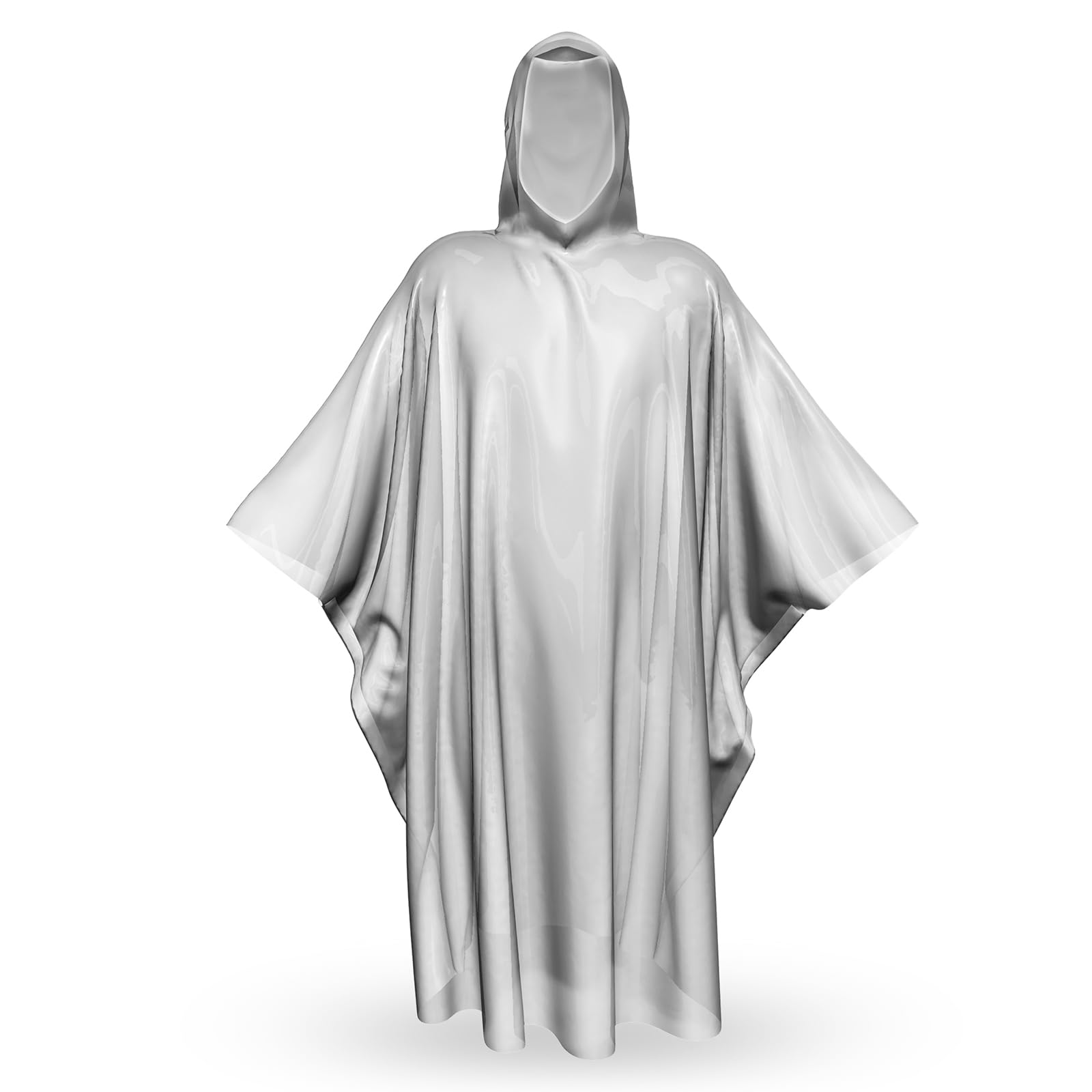 Snapklik.com : SaphiRose Disposable Rain Poncho Clear Ponchos For Adults