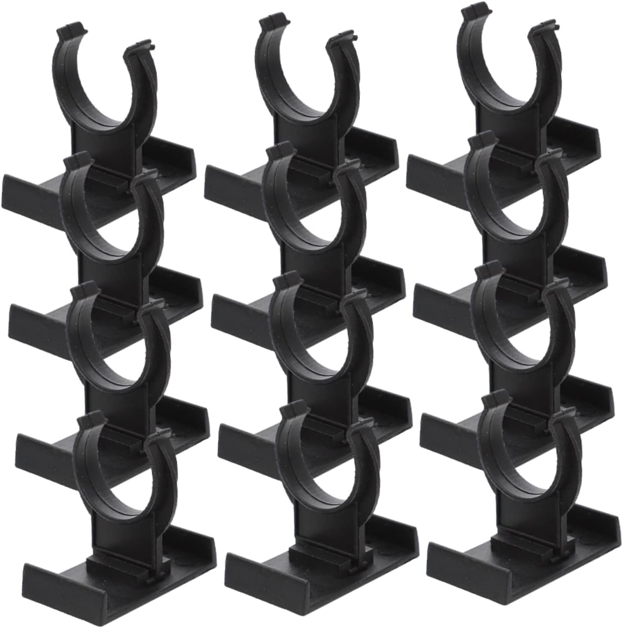 KONTONTY Table Leg Clips 12pcs Plastic Kitchen Leg Plinth Clips Multi ...