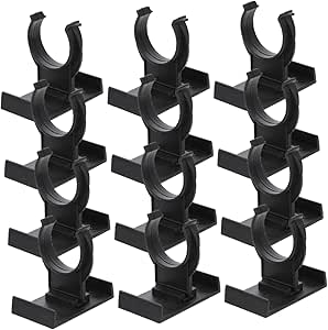 KONTONTY Table Leg Clips 12pcs Plastic Kitchen Leg Plinth Clips Multi ...