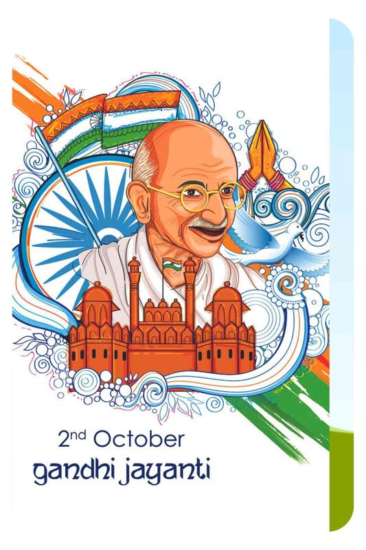 Print Hubz Mahatma Gandhi Wall Poster|Famous Personality Wall Poster ...