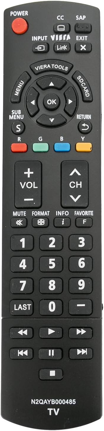 Amazon.com: NEW N2QAYB000485 Remote Control fit for Panasonic LED LCD ...