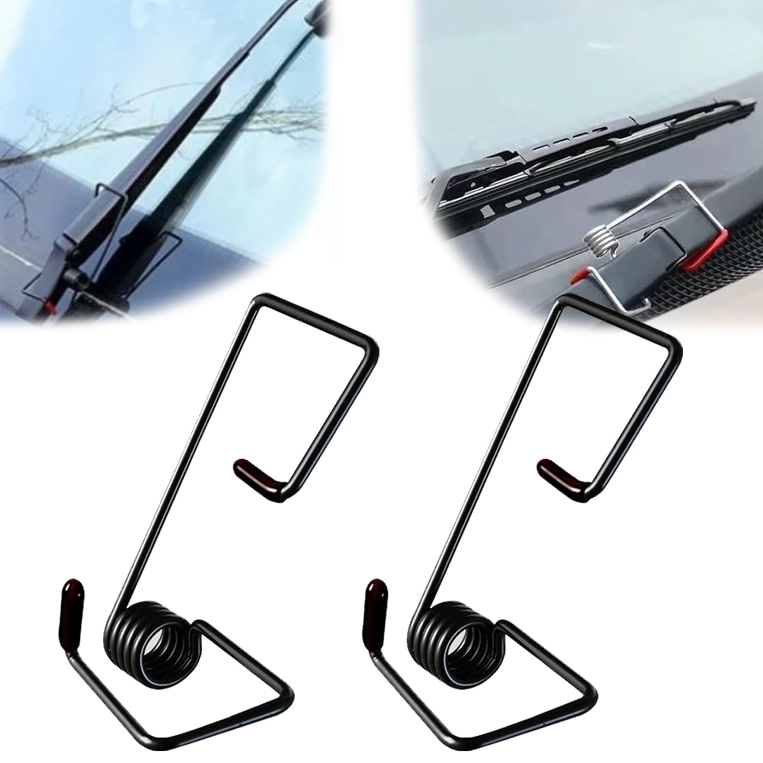 Amazon.com: 2Pcs Windshield Wiper Arm Pressure Spring Booster, Wiper ...
