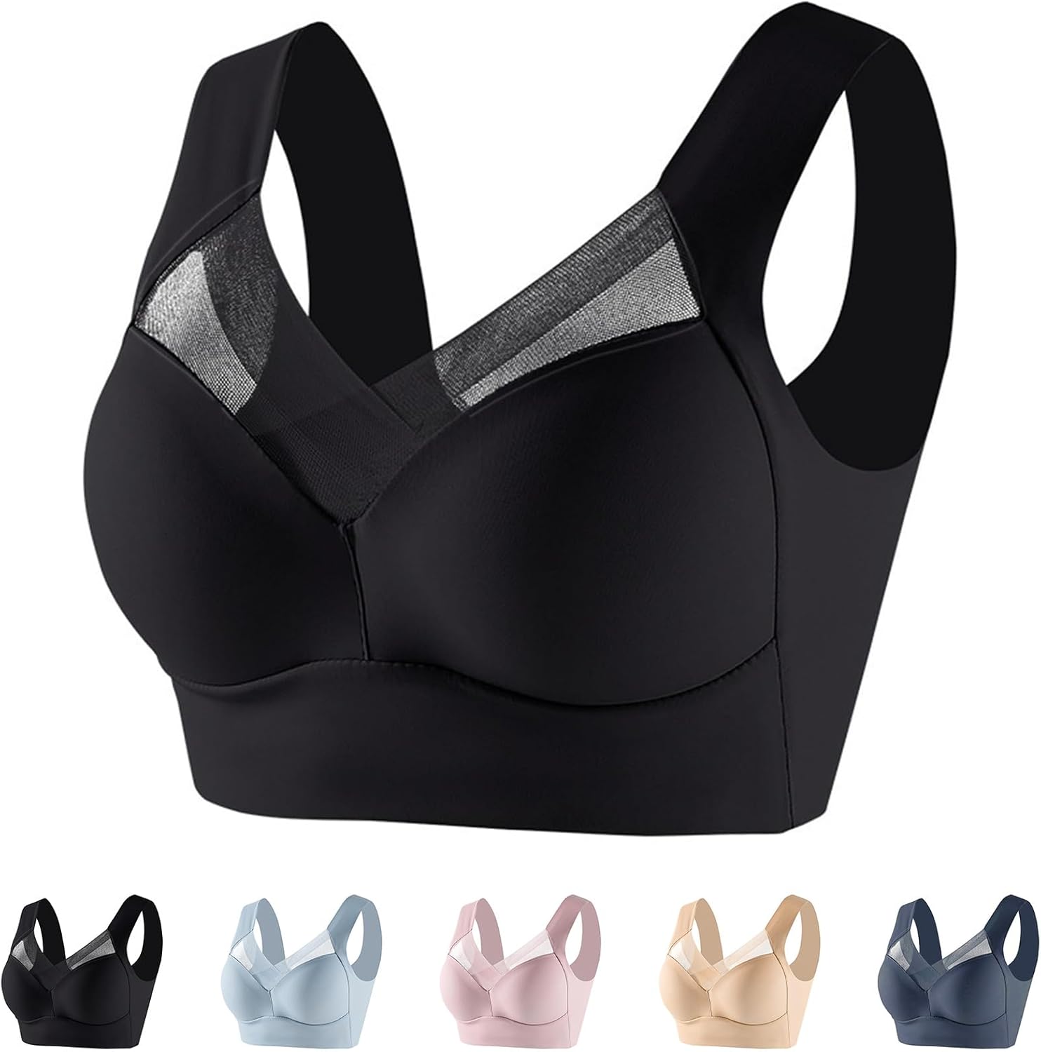 Wmbra Posture Correcting Bra, Posture Support Bras for Women, Push up ...