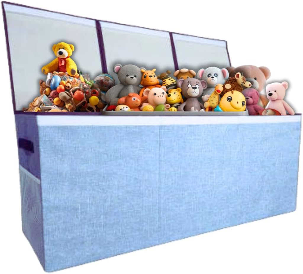 Amazon.com: Toy storage box -Extra Large Kids Storage Box - Spacious ...