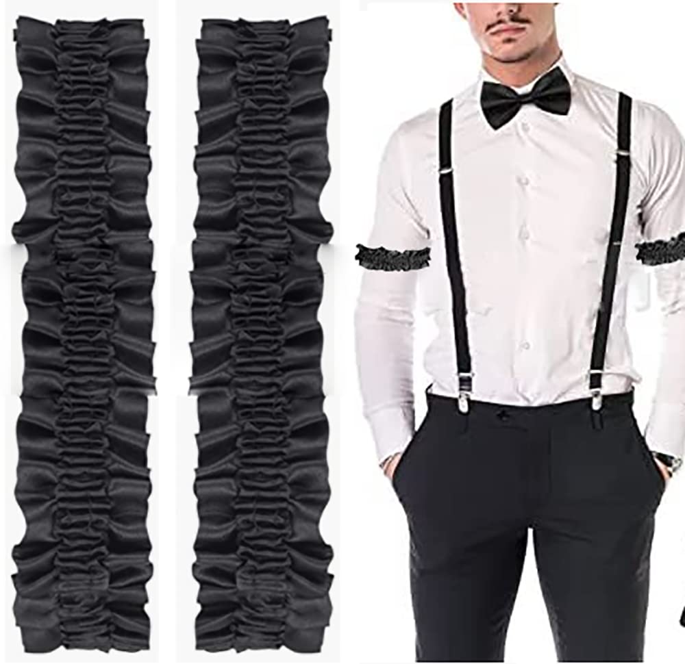 Snapklik.com : Firdnyohs 1Pair Arm Garters For Men Sleeve Garters 1920s ...