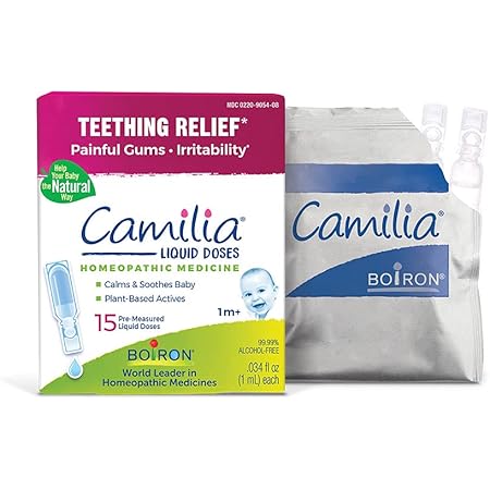 Amazon.com: Boiron Camilia Drops 40 Count (Pack of 2) Relief of Painful ...