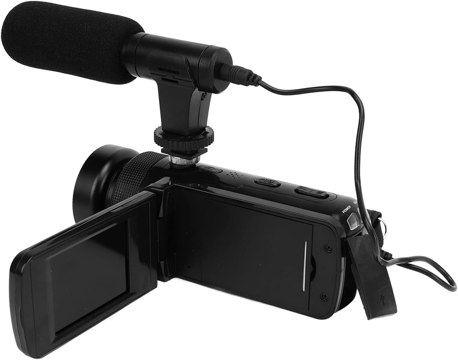 Amazon.com : 1080P Video Camera, 16MP 2.4in Flip Screen Vlogging Camera ...