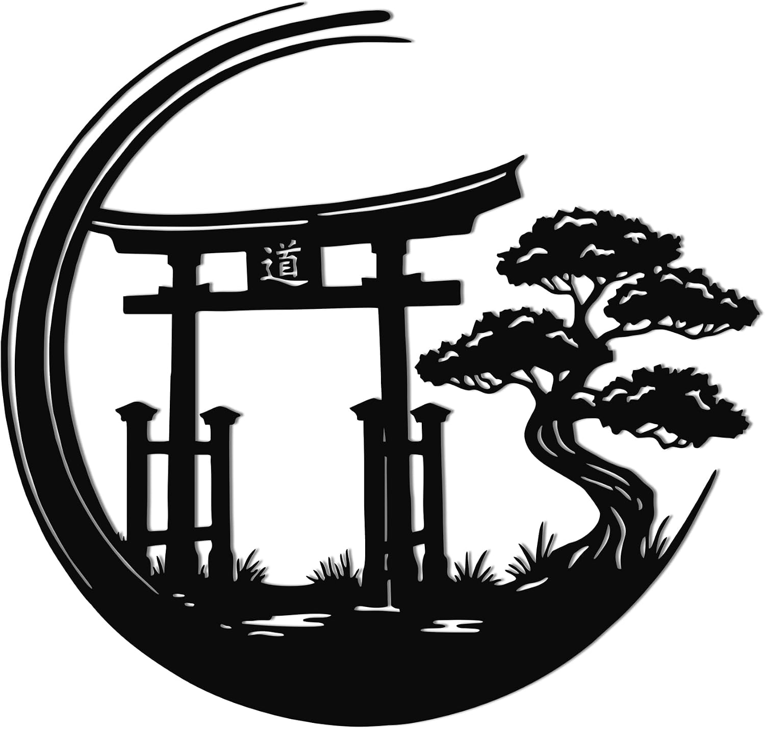 Amazon.com: JEWLOVE Japanese Wall Art, Japanese Wall Decor - Zen Torii ...