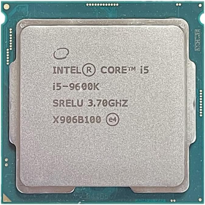 Intel Core I5-9600K I5 9600K 3,7 GHz Procesador de CPU de Seis núcleos ...
