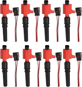 Amazon.com: ENA Set of 8 Energy Ignition Coil and 8 Connector ...