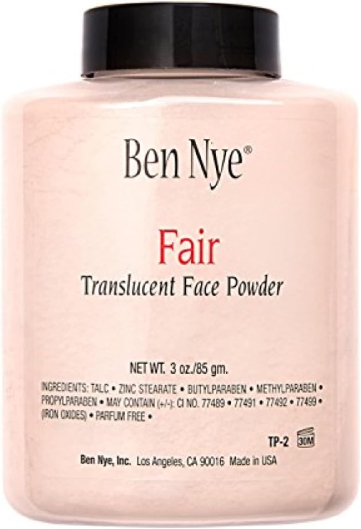 Amazon.com : Ben Nye Fair Translucent Powder 45ml (42 Gm) by Ben nye ...