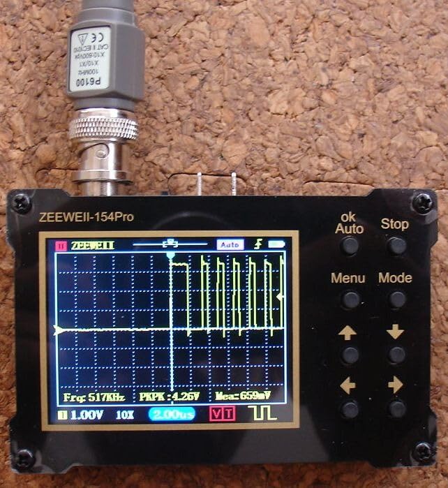 Amazon.co.jp: ZEYUAN DSO154Pro 320*240 解像度 2.4 インチ TFT カラー スクリーン デジタル ...