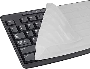 kwmobile Keyboard Cover Compatible with Logitech MK270 / MK275 / MK200 ...