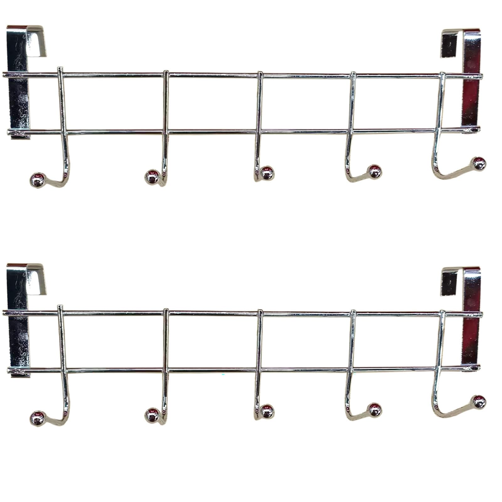 Amazon.com: YIKANGHENG Cabinets and Wardrobes Hooks, 2 Pcs Silver Alloy ...