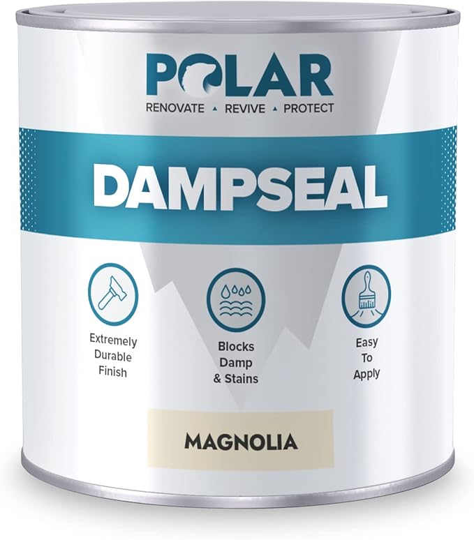 Polar Damp Seal Anti Damp Paint - Magnolia - 500ml - Damp Proof Paint ...