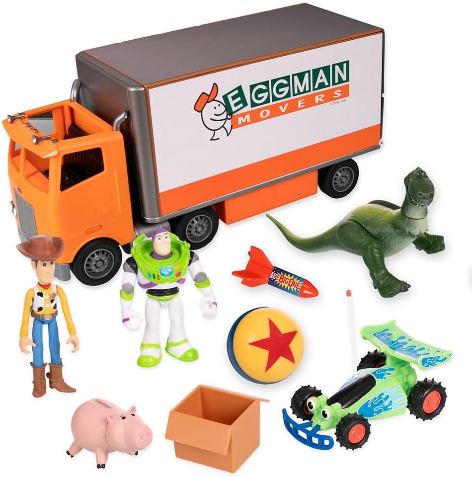 Amazon.com: Disney Store Official Toy Story Moving Truck Vehicle Play ...