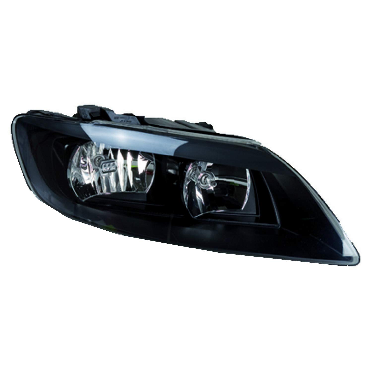 Amazon.com: Valeo 44701 Passenger Side OE Headlight Assembly with Black ...