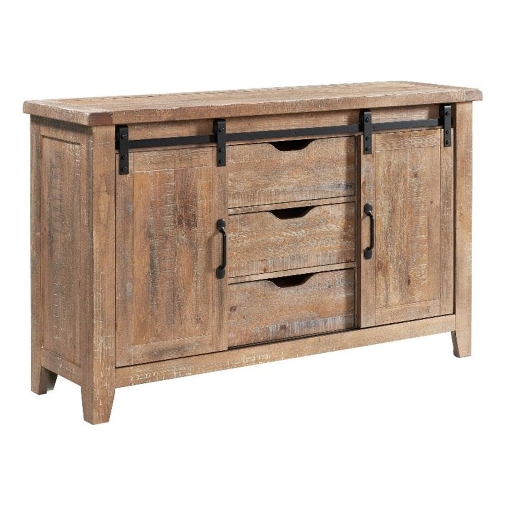 Amazon.com - Intercon Highland 60" Sideboard with 2 Cabinets and 3 ...