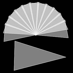 Amazon.com: Klmnop 25 Pcs Soft Pennant Sleeve Bag, Clear Plastic ...