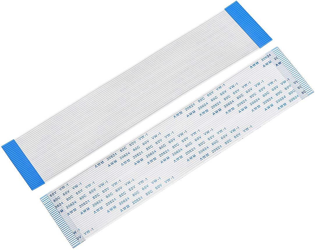 SLVC FFC Ribbon Flat Flexible Cable 28 Pin 1mm Pitch 200mm Long (A Type ...