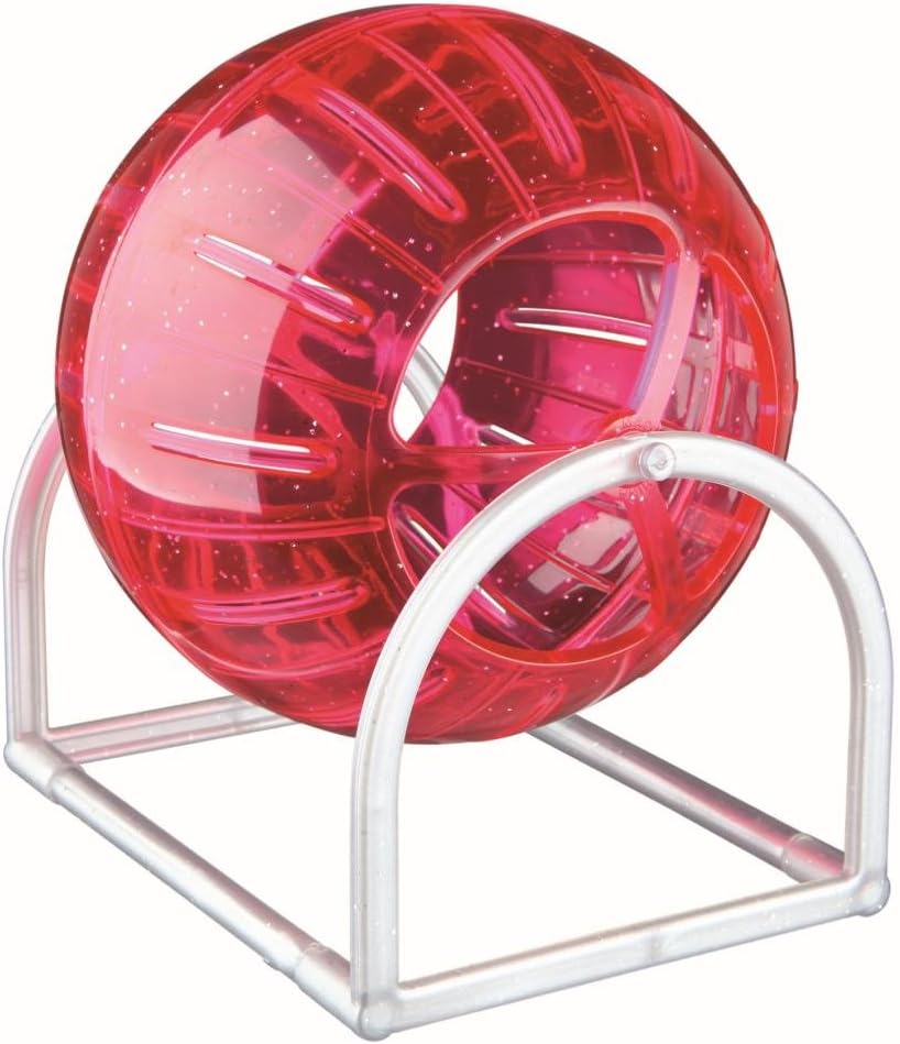 Amazon.com : Trixie Hamster & Mouse Exercise Ball And Stand For Cage ...